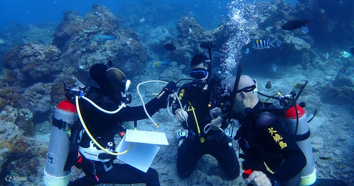 綠島｜火燒島潛水｜PADI OW・AOW・自由潛水考照・體驗潛水・旅遊潛水 - Klook香港